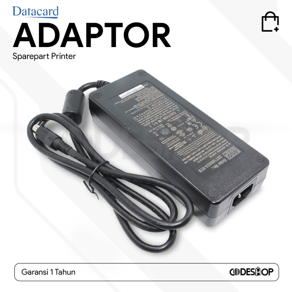 Jual Adaptor Printer ID Card Datacard SD160 CD168 SD260 SD360 Original ...