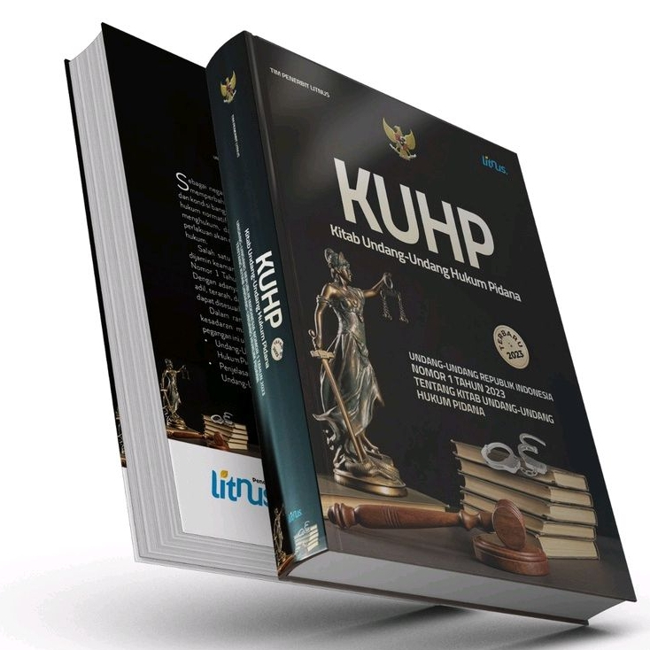 Jual KUHP - Kitab Hukum Undang Undang Pidana Terbaru 2023 - Undang Undang Republik Indonesia ...