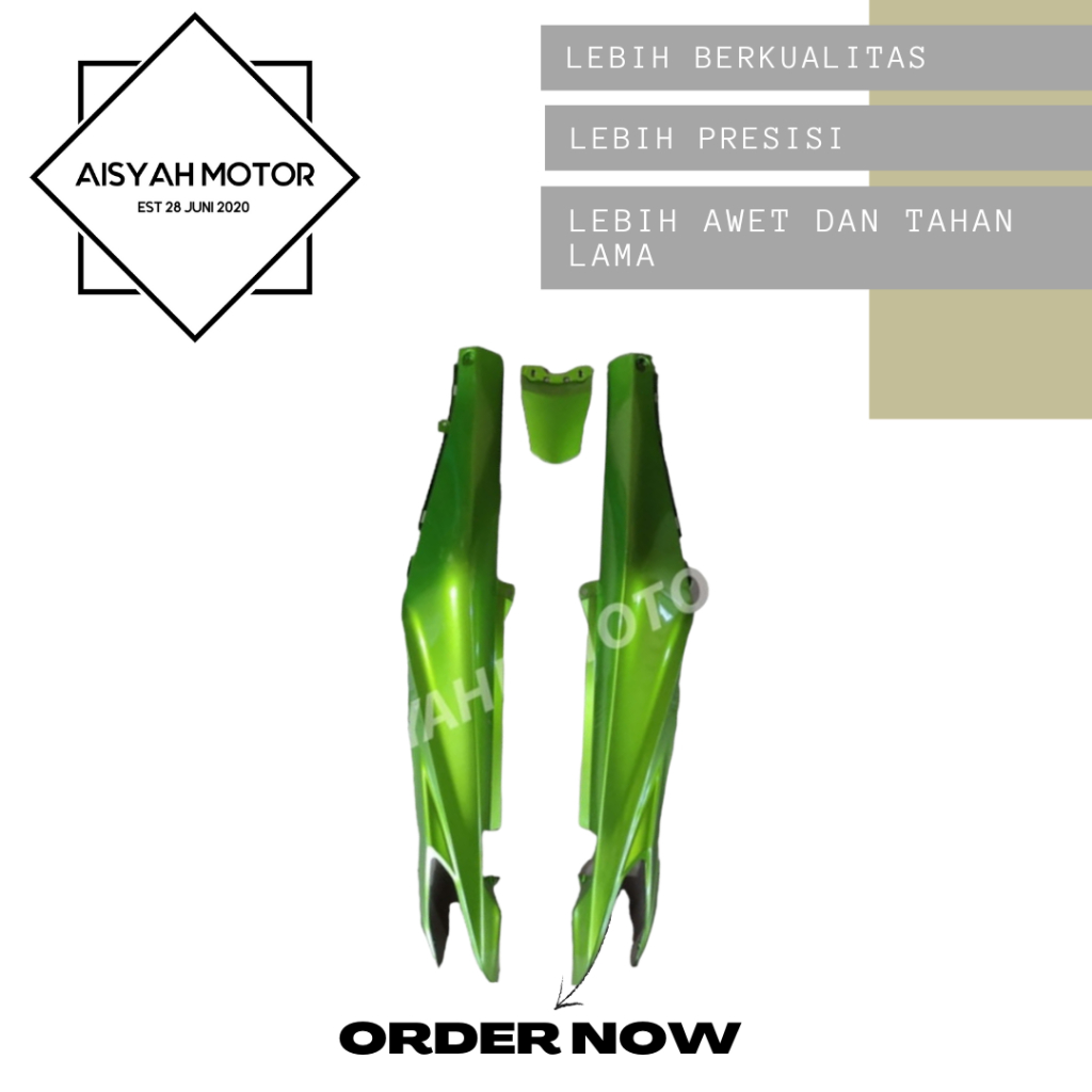 Jual Bodi Yamaha Jupiter Z Robot Warna Hijau | Shopee Indonesia