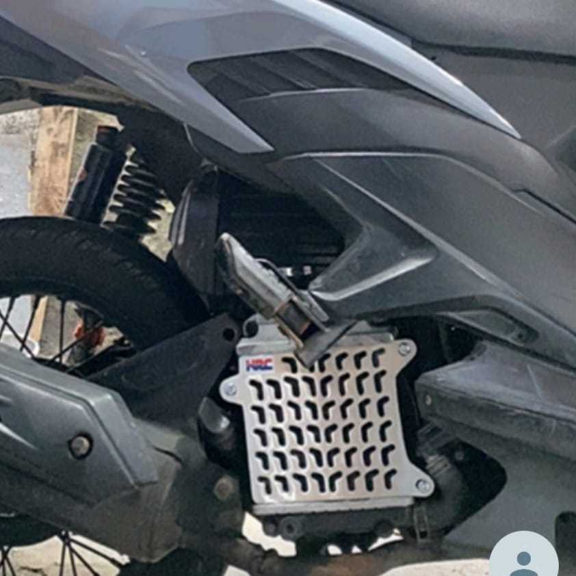 Jual COVER RADIATOR VARIO 110 ALUMINIUM PLUS BAUT COVER TUTUP RADIATOR ...