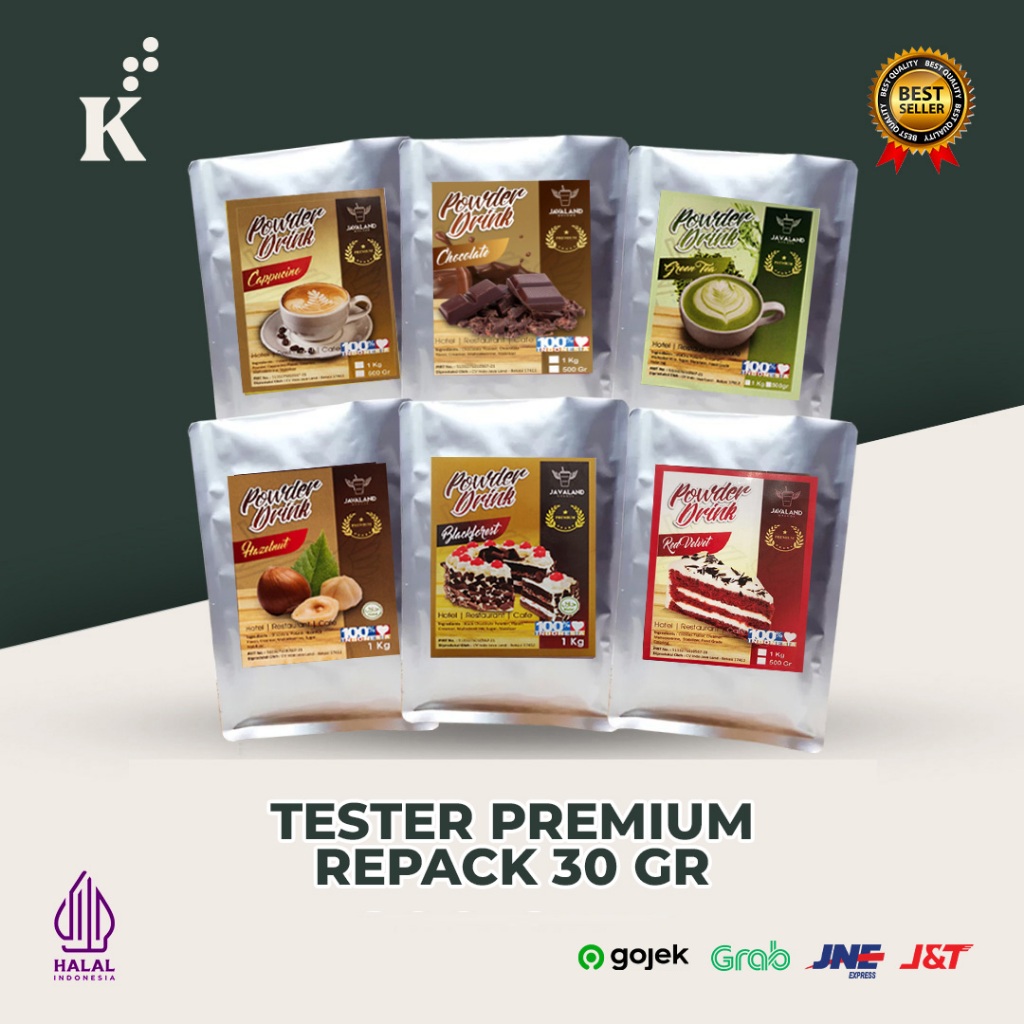 Jual Bubuk Minuman Bubble Drink PREMIUM Murah TESTER 30g | Shopee Indonesia