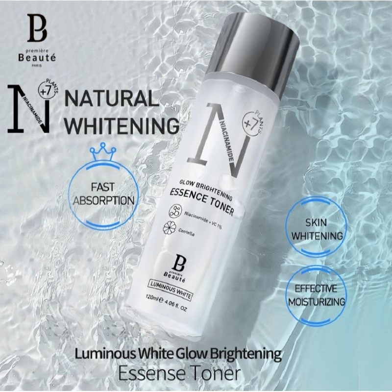 Jual Premiere Beaute Essence Toner Niacinamide Centella Luminous White ...