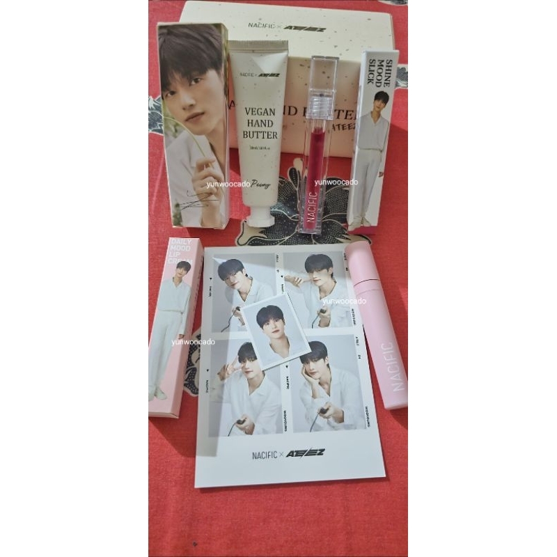 Jual ateez nacific korea handcream lip tint lip cream 4cuts Xikers 1st ...