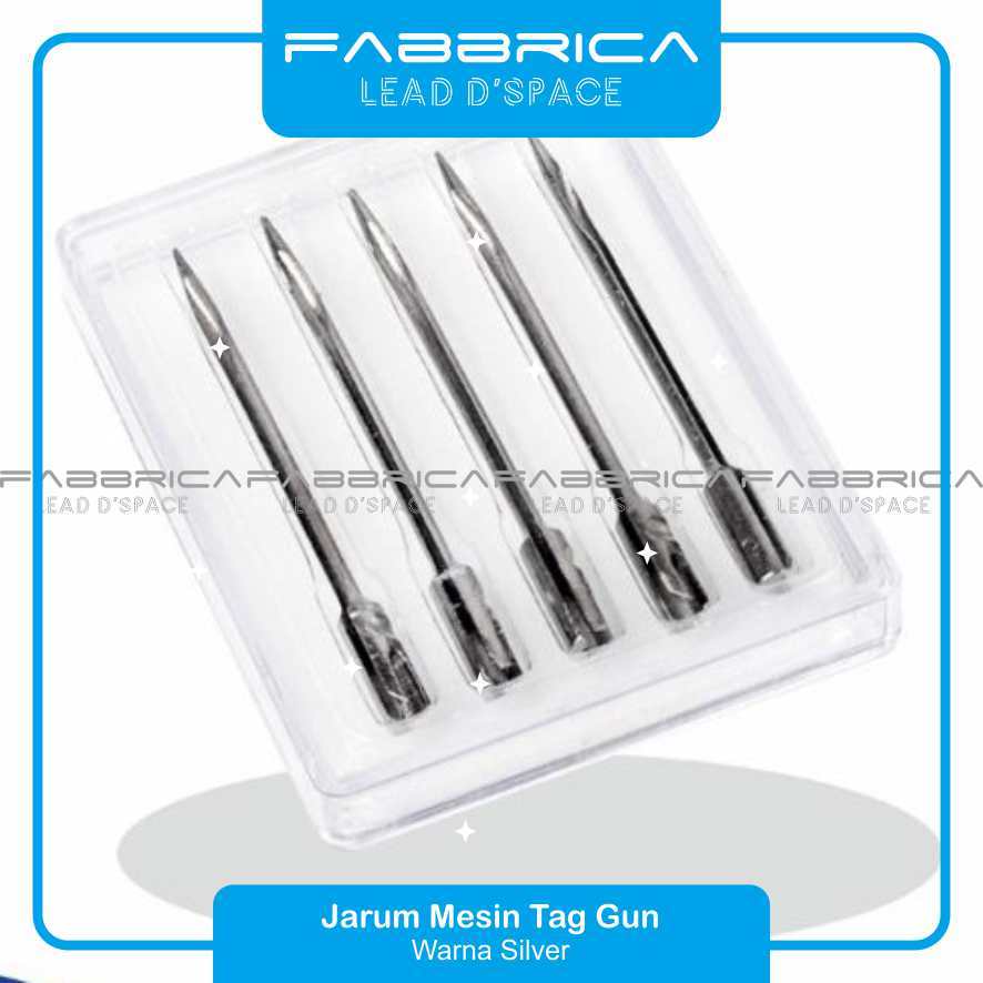 Jual Fabbrica - Jarum Mesin Tag Gun Untuk Alat Hand Tag Warna Silver ...