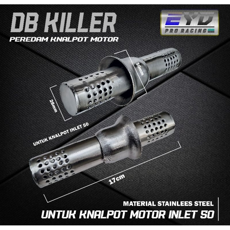 Jual DB Killer / Peredam Knalpot Untuk knalpot Inlet 50, Dengan ...