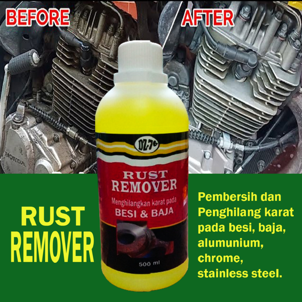 Jual DZ-76 RUST REMOVER 500ml Pembersih dan perontok karat | Shopee Indonesia