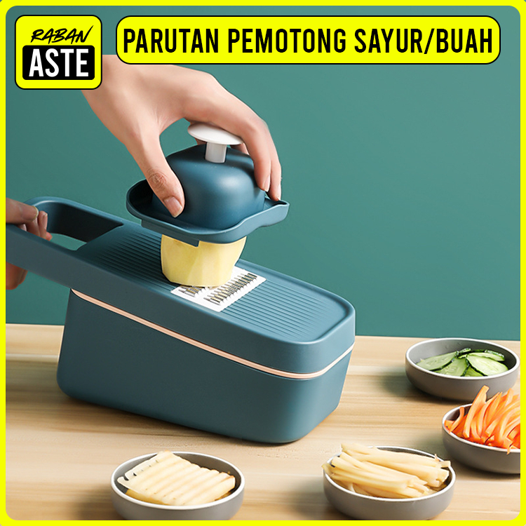 Jual Pemotong Sayur Buah Parutan Multifungsi Dapur Irisan Makanan ...