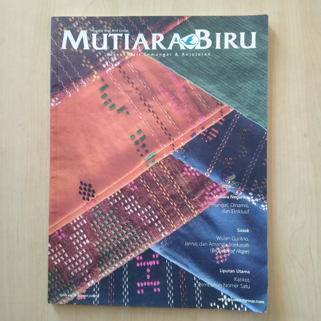 Jual MUTIARA BIRU | Majalah Blue Bird Group | Shopee Indonesia