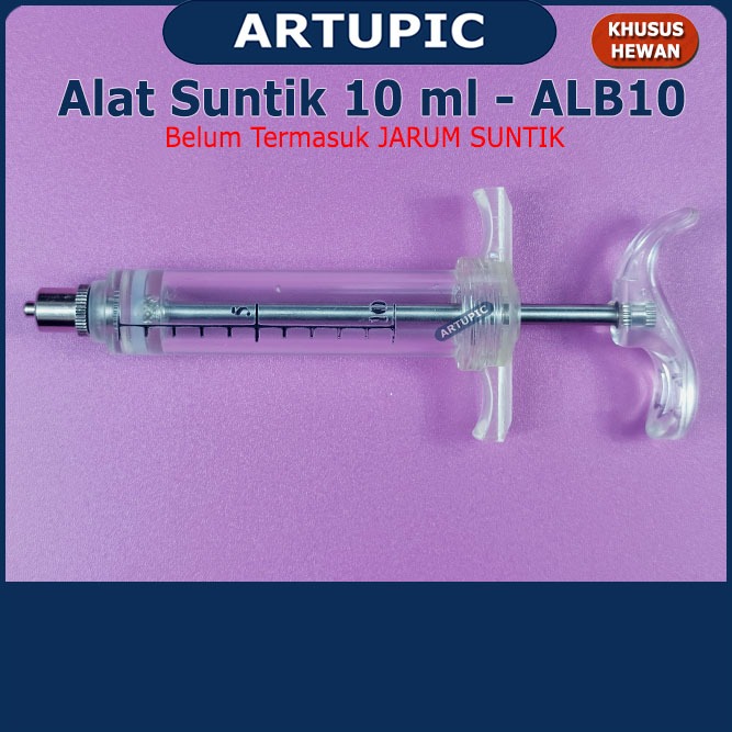 Jual Alat Suntik ALB10 Spuit Syringe Suntikan 10 ml Tabung Mika Semi ...