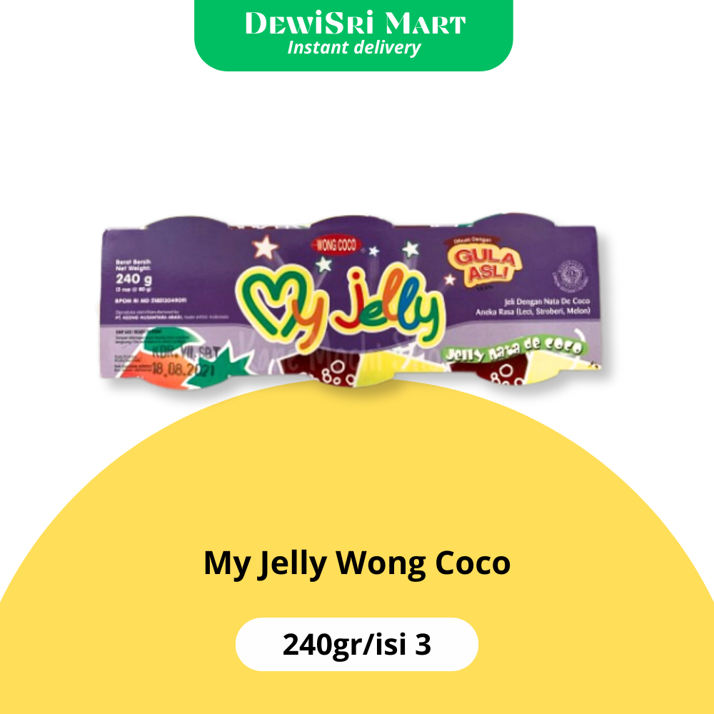 Jual My jelly isi 3 wong coco 240gr - Dewi Sri Mart | Shopee Indonesia
