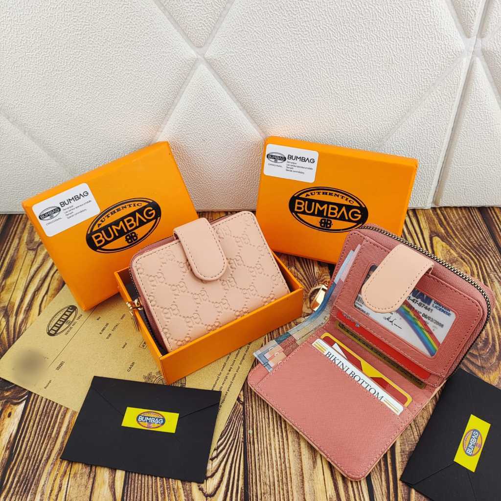 Jual BUMBAG - DOMPET WANITA SILA + BOX LIPAT SUPER TUMPUK KARTU PENDEK ...