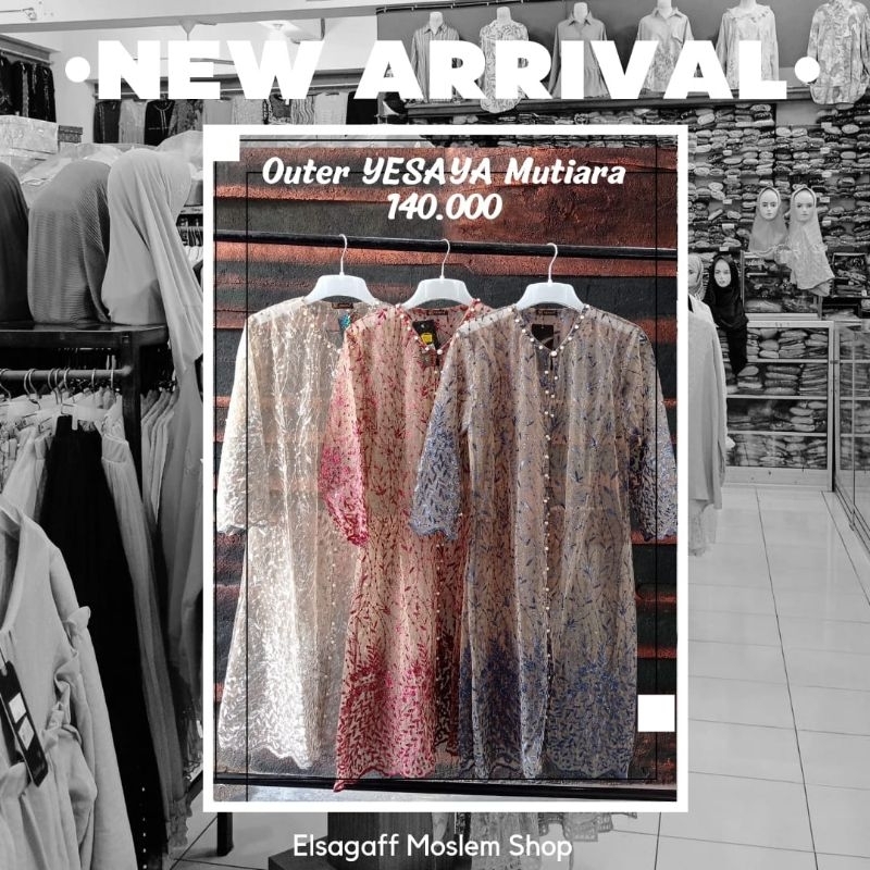 Jual Outer Yesaya - Mutiara | Shopee Indonesia