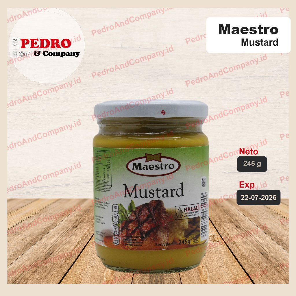 Jual Maestro - Mustard (245 gr) | Shopee Indonesia