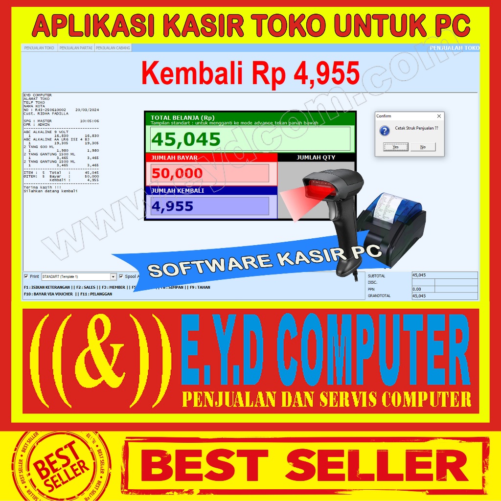 Jual SOFTWARE KASIR POS SID GROSIR MULTI USER SOFTWARE KASIR POINT OF ...