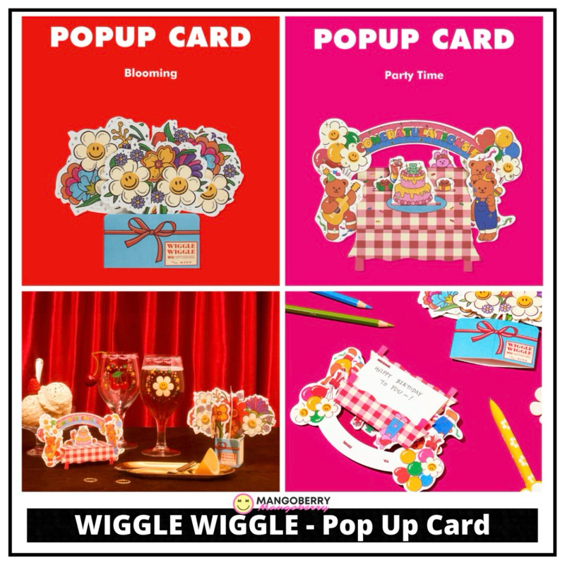 Jual WIGGLE WIGGLE - Pop up Card kartu 3D | Shopee Indonesia