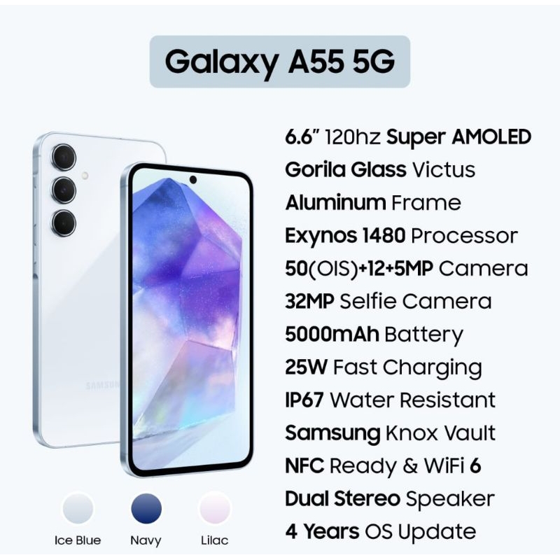 Jual SAMSUNG GALAXY A55 5G SERIES | Shopee Indonesia