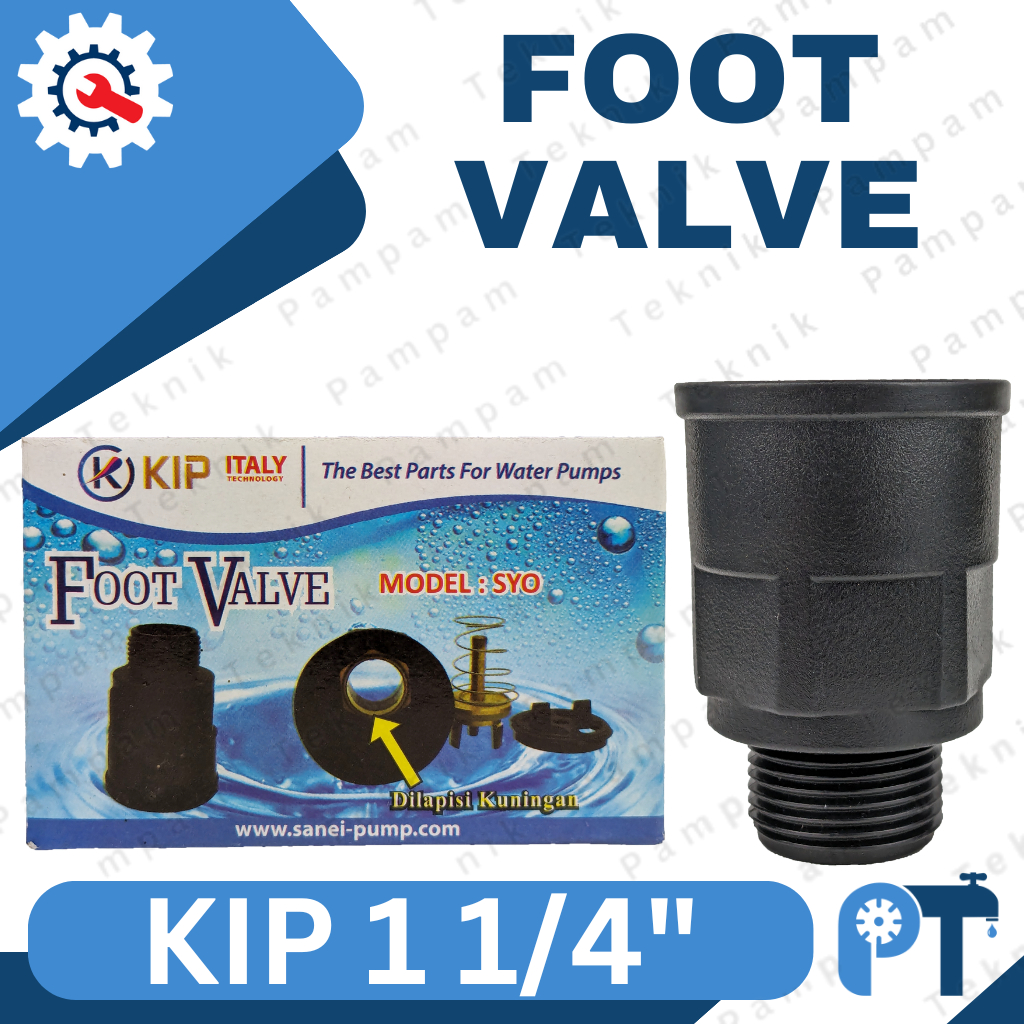 Jual Foot valve / Klep matajet 1 1/4 inch KIP - Tusen mata jet 1 1/4 ...