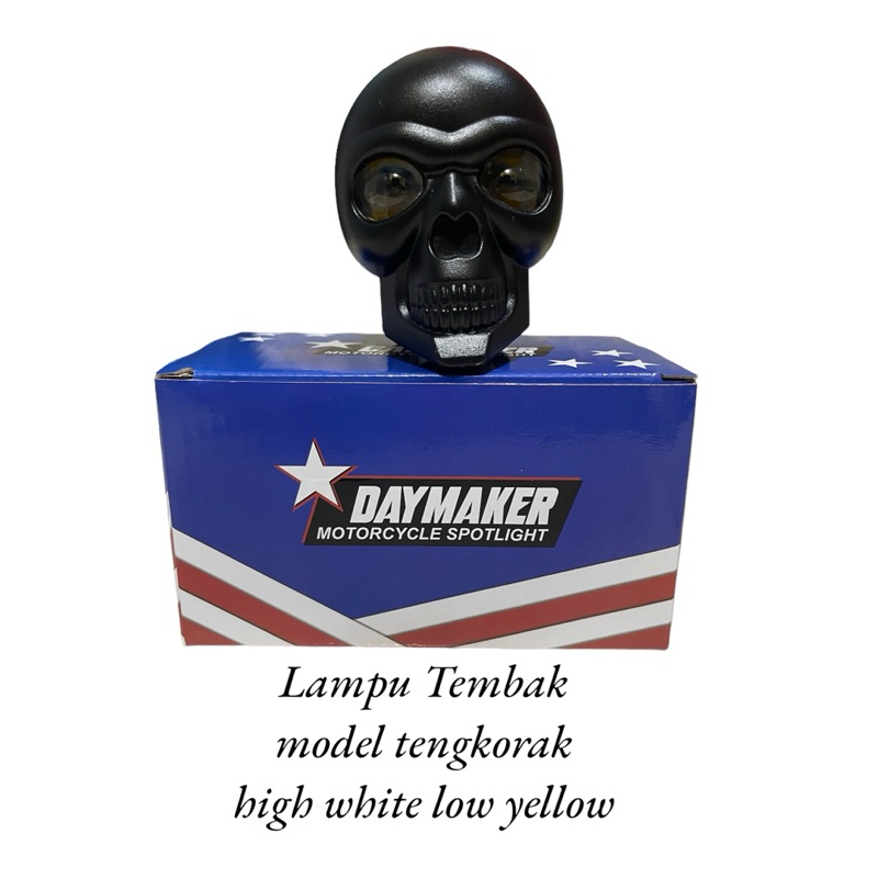 Jual lampu tembak daymaker led laser super terang original / lampu ...