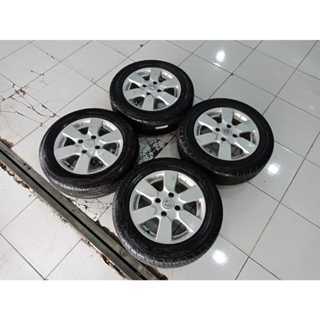 Jual paketan velg mobil oem nissan livina ring 15 pcd 4x114 + ban 185 65 r15 pnp avanza xenia ...