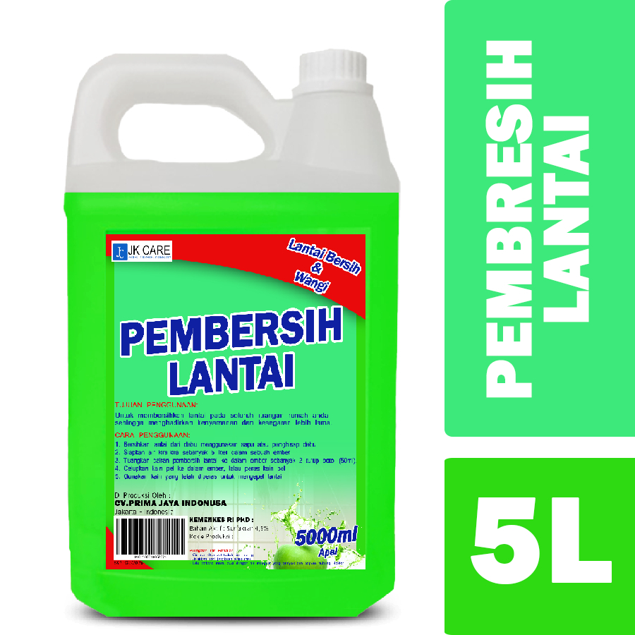 Jual Sabun Pel Lantai Aroma Apel - 5 Liter | Shopee Indonesia