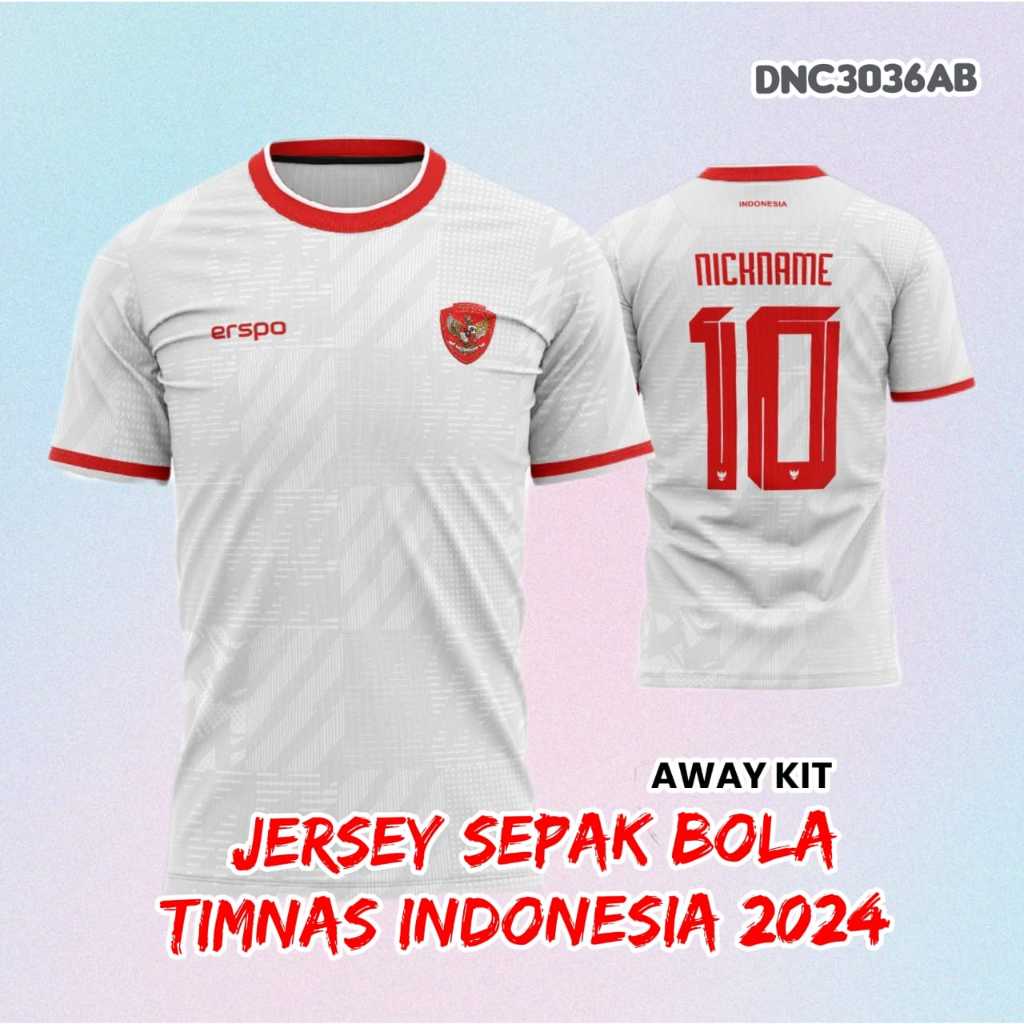 Jual Jersey Dry Fit Benzema Timnas Garuda Indonesia 2024 Away Kit Home Kit | Shopee Indonesia
