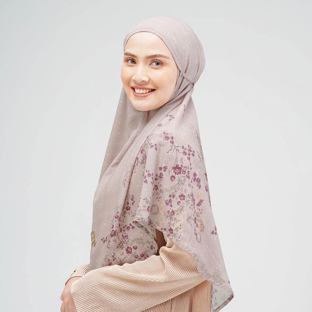 Jual DOA - Baiti Dafiya Khimar Mauve Chalk - Jilbab | Shopee Indonesia