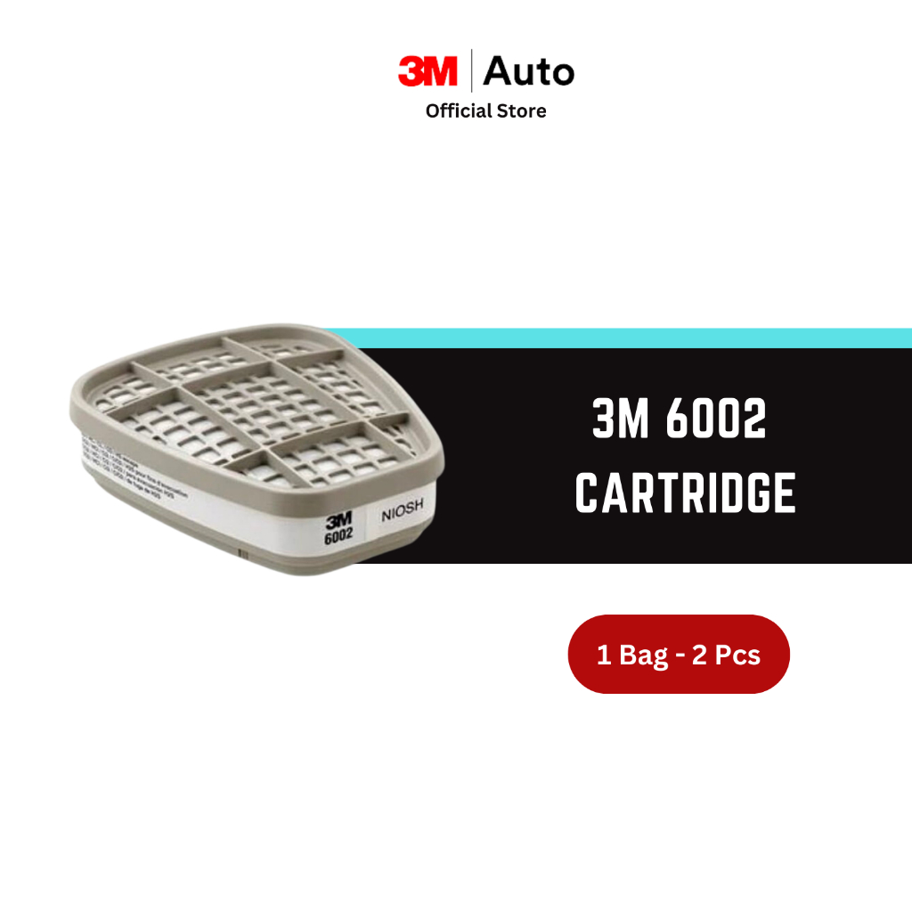 Jual 3M™ 6002 Acid Gas Cartridge Respiratory Protect 1 Bag (isi 2 pcs) | Shopee Indonesia