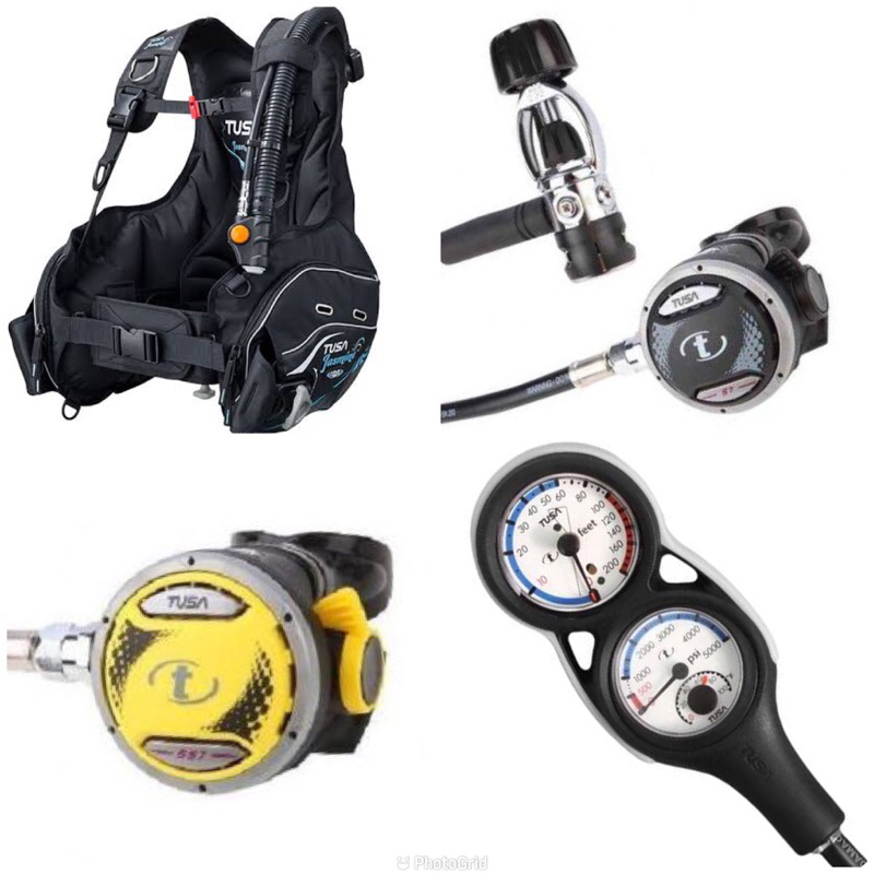 Jual Tusa BCD Jasmine Package with Regulator + Octopus + Gauge | Shopee Indonesia