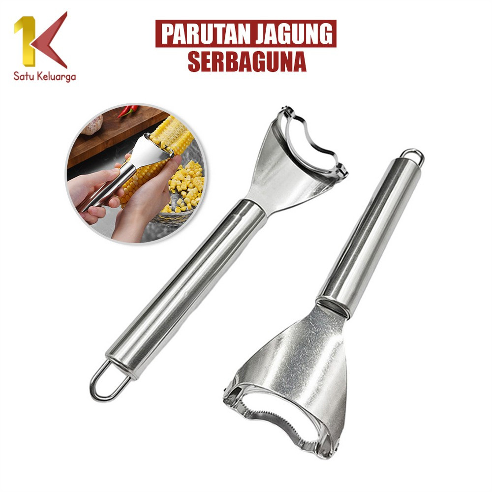 Jual Satu Keluarga Peraut Jagung Stainless Steel C1030 Alat Pengupas ...