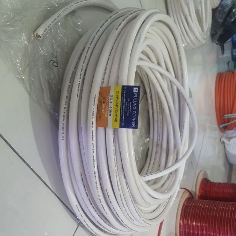 Jual Kabel NYM 3x4mm(Kabel U) Pulung Copper per Meter | Shopee Indonesia