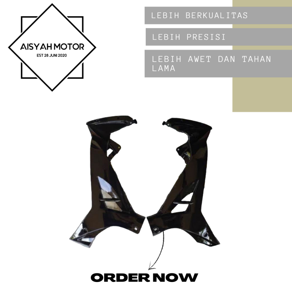 Jual Sayap Dalam Yamaha Vega R New Warna Hitam | Shopee Indonesia