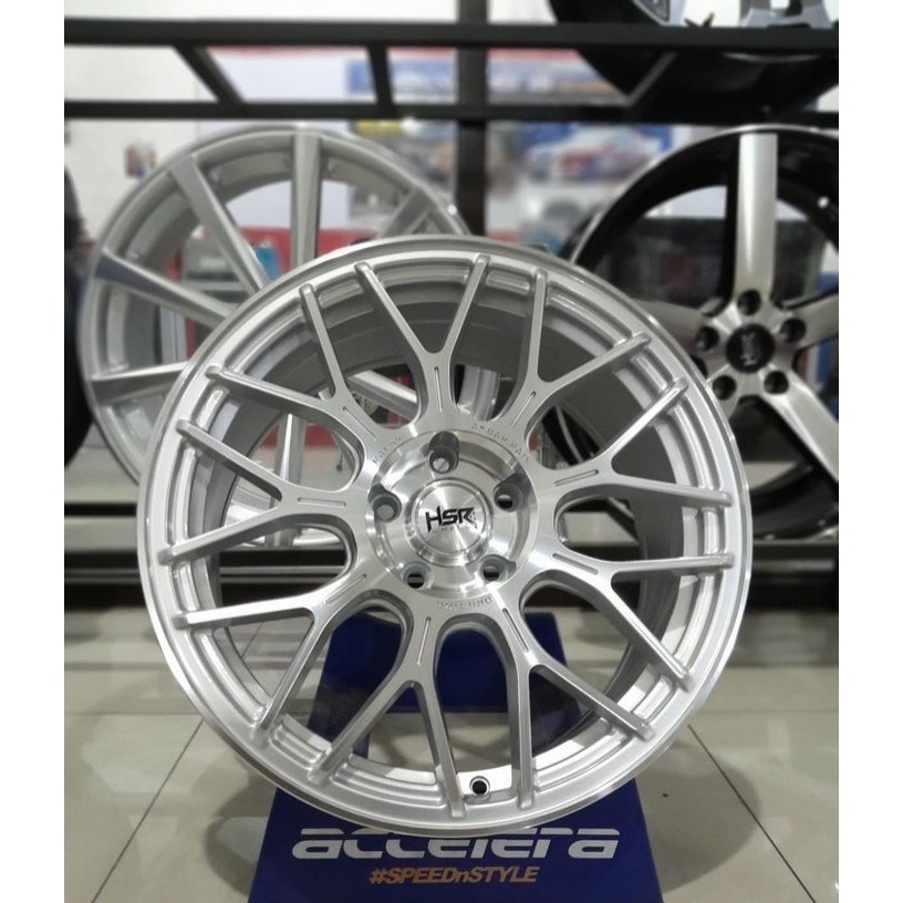 Jual Velg Mobil Murah Ring 18 HSR RAI-S5 HSR Lebar 8 Inch PCD 5x114,3 ...