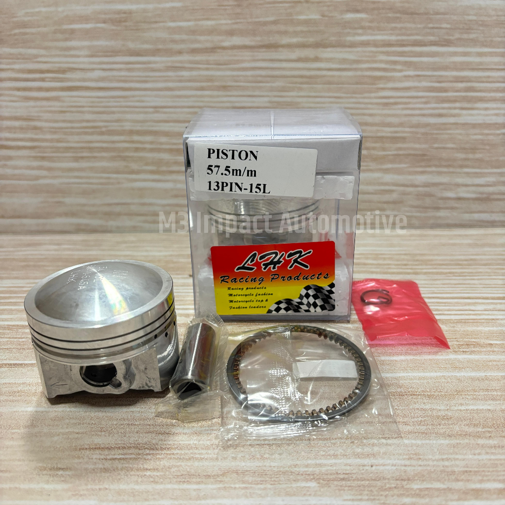 Jual piston LHK seher kit set pen 13 pin 13 ukuran 57.5mm ORIGINAL LHK ...