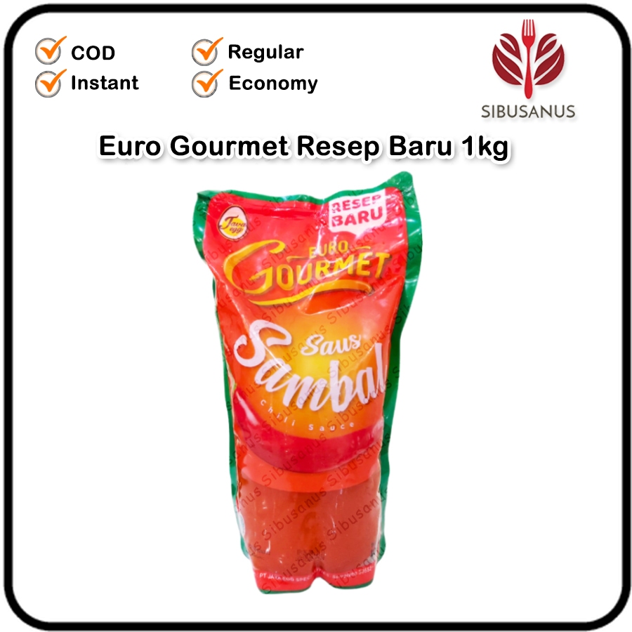 Jual Saos Sambal Euro Gourmet Resep Baru Saus Produk Cimory 1kg ...