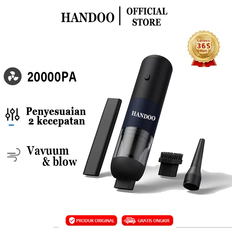 Jual HANDOO Wireless Vacuum 3 In 1 Recharger 20000pa Recharger VACUUM mobil 3 In 1 Portable ...