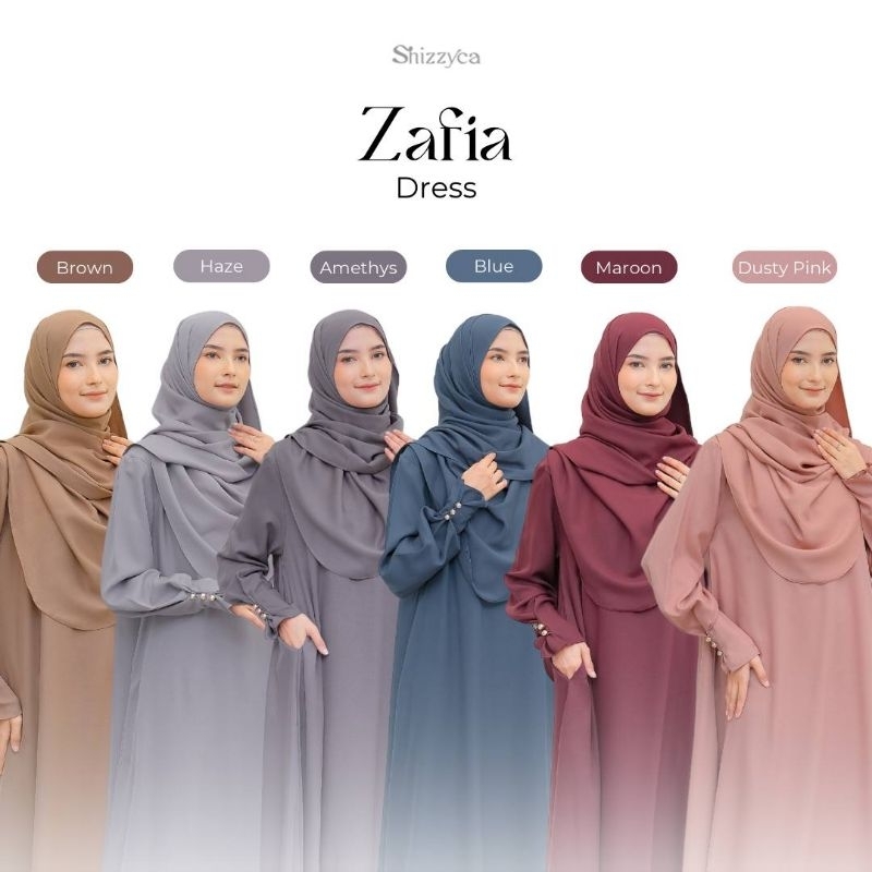 Jual ZAFIA DRESS BY SHIZZYCA INDONESIA | Shopee Indonesia
