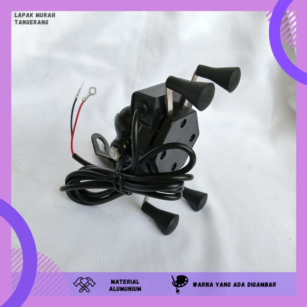 Jual HOLDER HP HANDPHONE CHARGER NMAX XMAX PCX LEXI VARIO NINJA MT25 ...