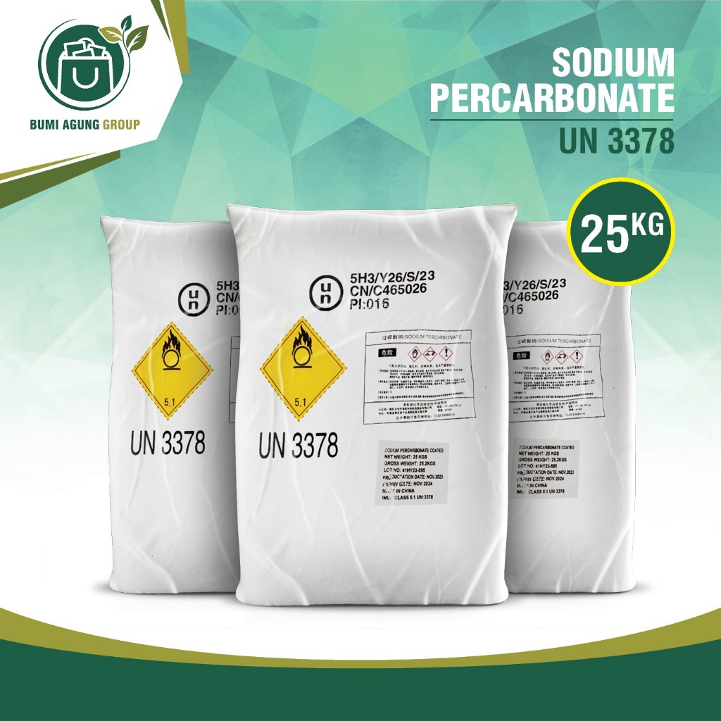 Jual SODIUM PERCARBONAT / OXY POWDER / OXY CLEAN 25KG | Shopee Indonesia