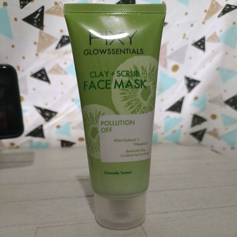 Jual Pixy Glowssentials Clay+Scrub Face Mask 60gr ( BACA DESKRIPSI ...