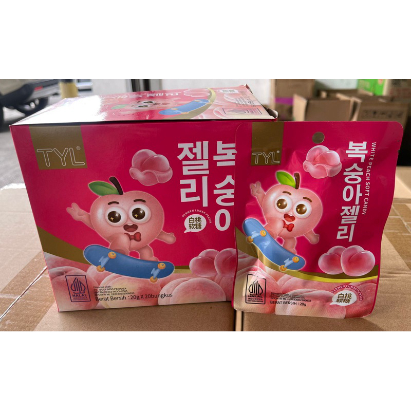 Jual [HALAL] Permen Buah Jelly Kupas 3 Varian Rasa / Permen Rasa Buah ...