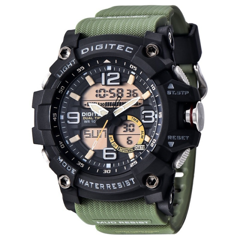 Jual DIGITEC Jam Tangan Pria Digital-Analog DA-2102T with Digital ...