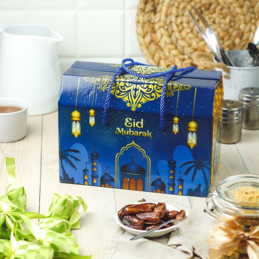 Jual Packaging Box Lebaran Idul Fitri Kemasan Hampers Bungkus Kue ...