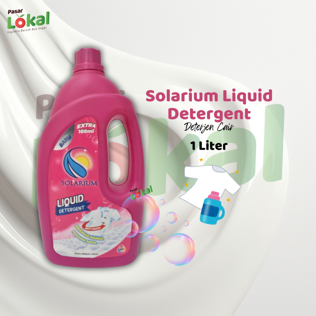 Jual Liquid Detergent Anti Noda Solarium BRM Kemasan Botol 1 Liter ...