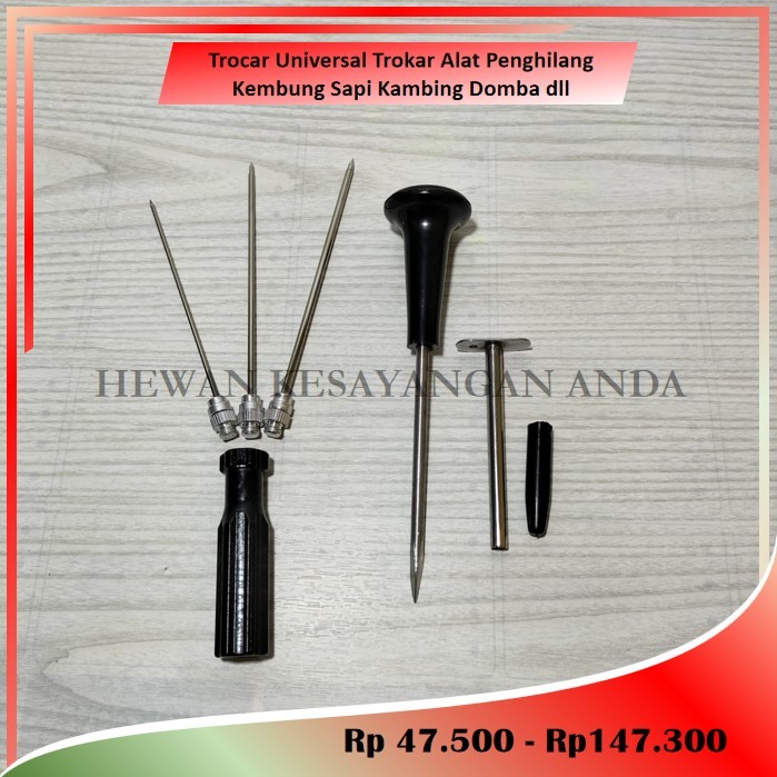 Jual Trocar Universal Trokar Stainless Alat Penghilang Gas Pada Perut ...