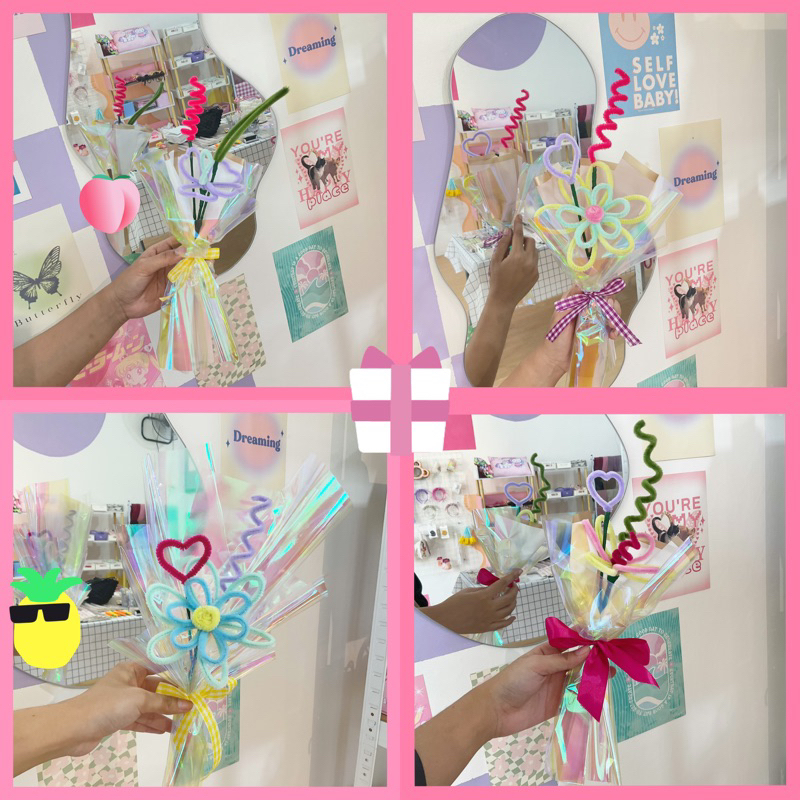 Jual Premium Bucket Pipe Cleaner | READY STOCK Kado Wisuda Graduation ...