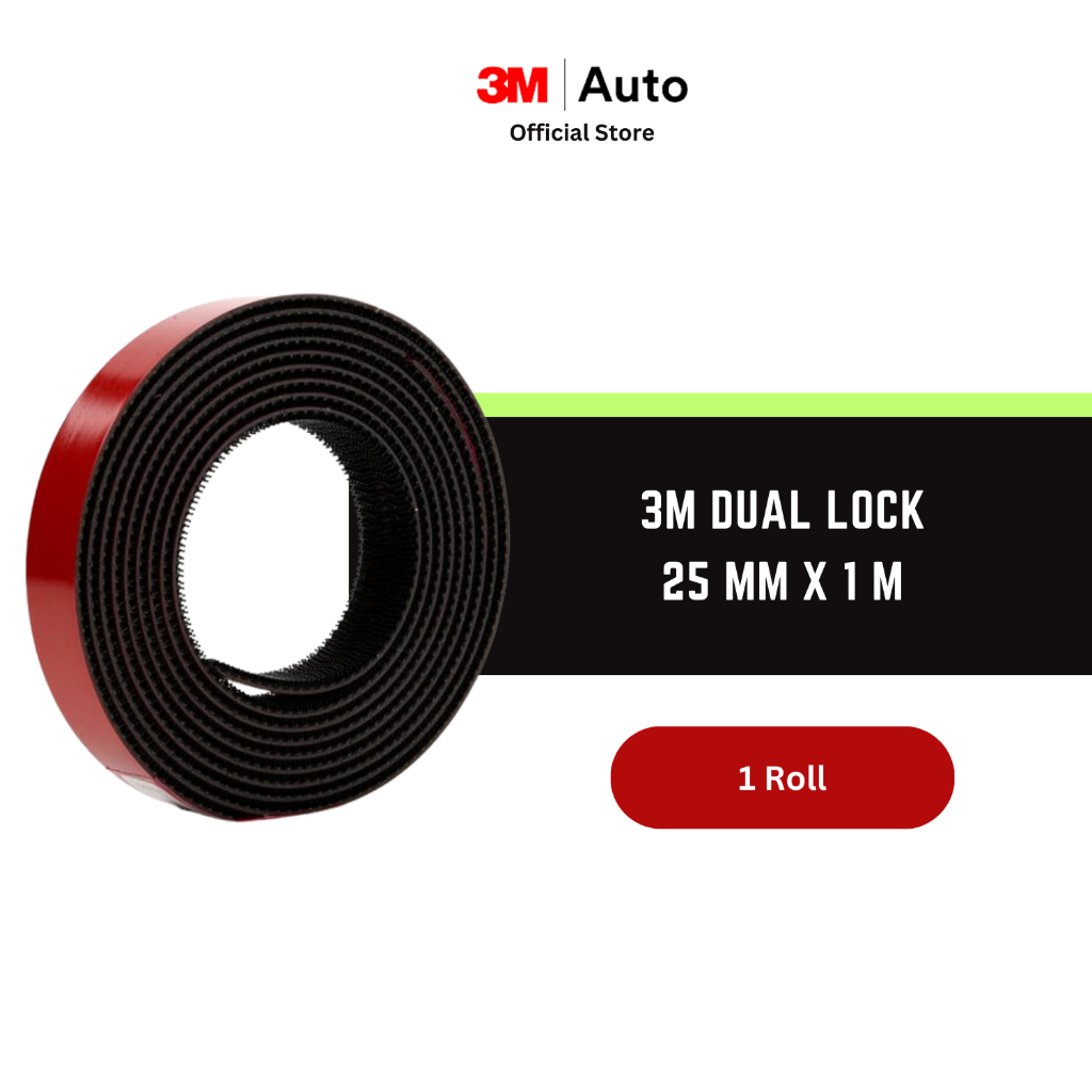 Jual 3M SJ 3780 SJ3440 Dual Lock 25mm X 1000mm | Shopee Indonesia