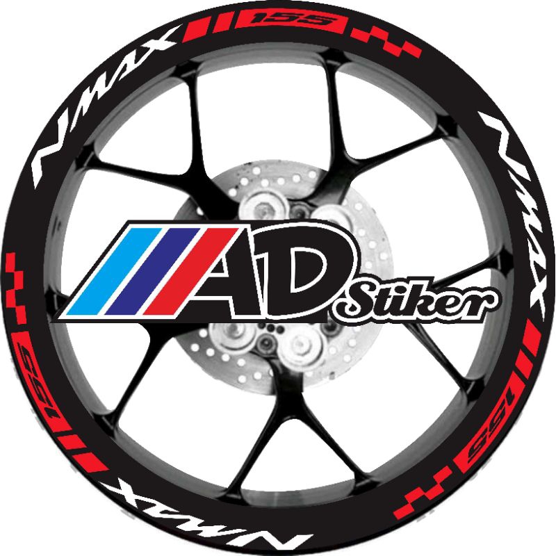 Jual CUTTING STIKER LIST VELG YAMAHA NMAX 155 RNG 14 | Shopee Indonesia