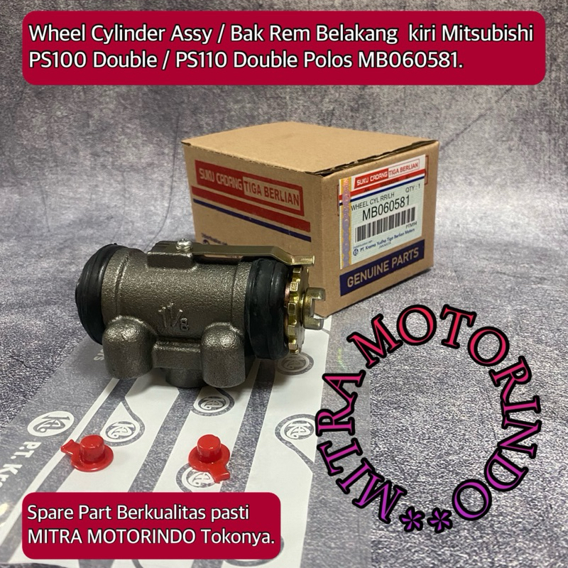 Jual Wheel Cylinder Assy/Bak Rem Belakang Kiri Mitsubishi PS100 Double ...