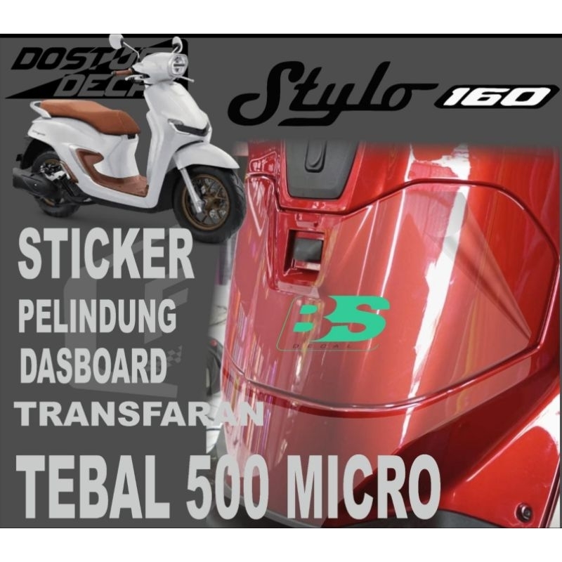 Jual STRIPING STICKER DASBOARD STYLO 160 2024 STICKER ANTI GORES ...