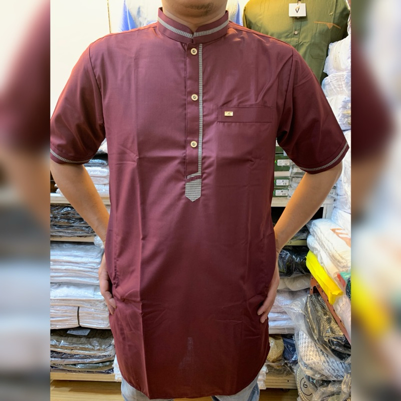 Jual AL RAZ Baju Kurta Pakistan Alraz Cotton Premium Lengan Pendek ...